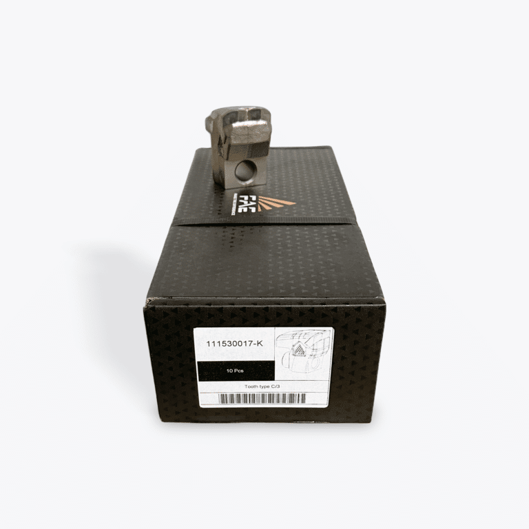 FAE Tooth | C/3 Carbide 111530017-K (QTY-10) | Hendrix Timber Mulchers